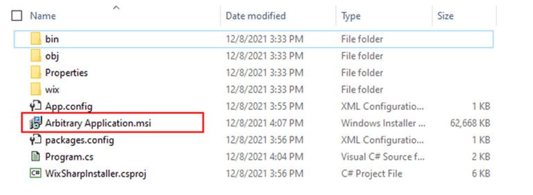 How to Generate an MSI using WixSharp | DMC, Inc.