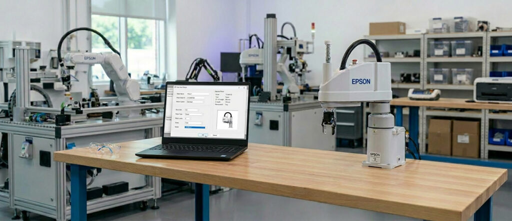 Epson Robots Getting Started: Creating a New Project in Epson RC+ | DMC ...