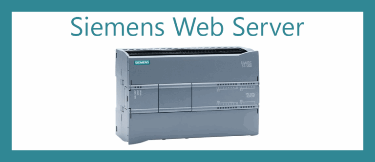 Siemens S7-1200 Web Server Tutorial - From Getting Started to HTML5 ...
