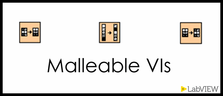 How to Make a Malleable VI in LabVIEW | DMC, Inc.