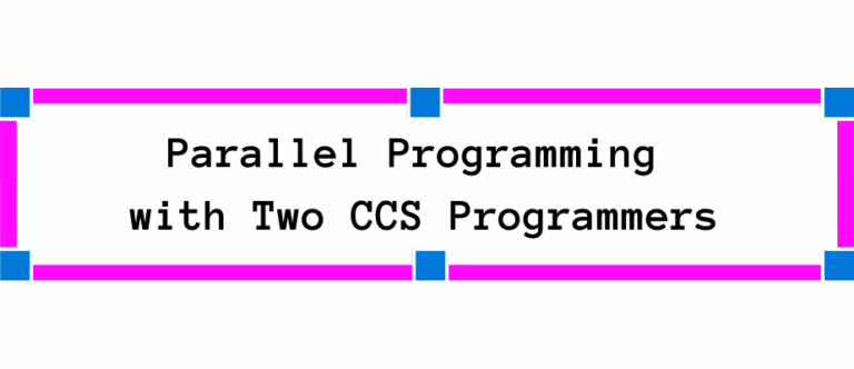 Parallel Programming with Two CCS Programmers | DMC, Inc.