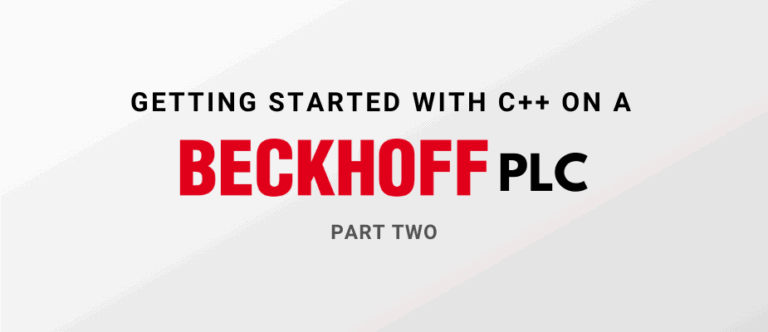 Getting started with C++ on a Beckhoff PLC - Part 2: Creating the ST ...