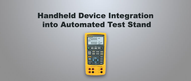 Handheld Device Integration into Automated Test Stand | DMC, Inc.