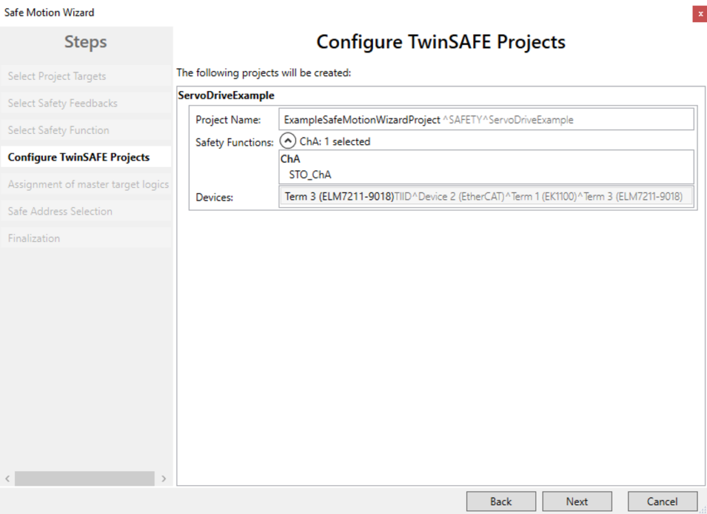 Getting Started with TwinSAFE: Safe Motion Wizard at a Glance | DMC, Inc.