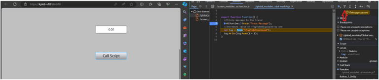 Debugging Scripts in WinCC Unified | DMC, Inc.