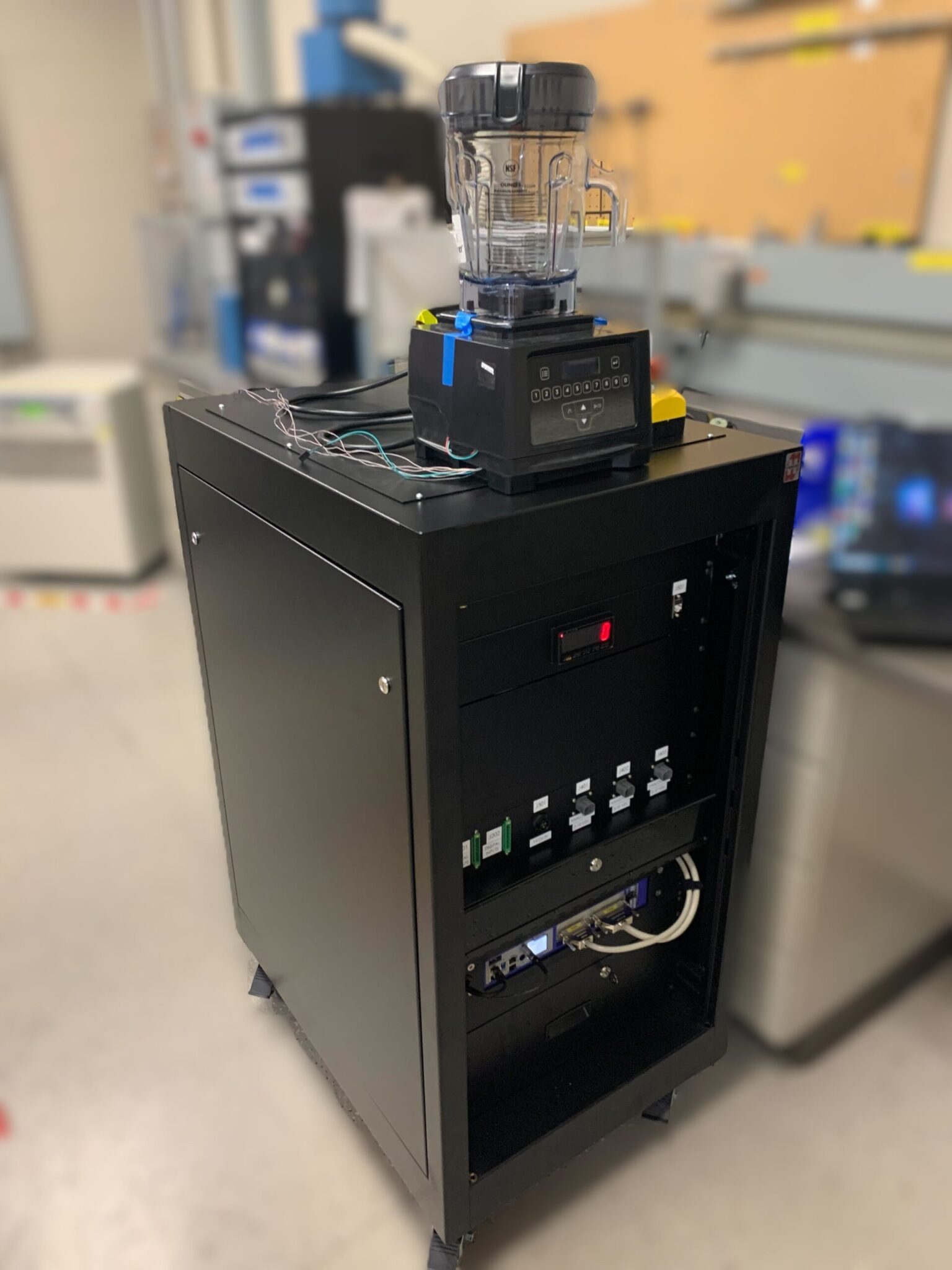 Turnkey Automated Blender Test Cart | DMC, Inc.